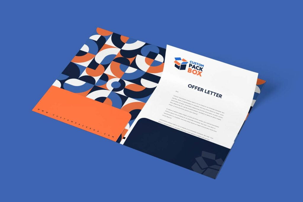 Custom Presentation Folders | Custom Pack Box