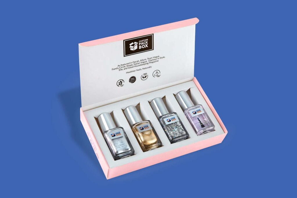 Get Nail Polish Boxes With Logo - Custom Pack Box