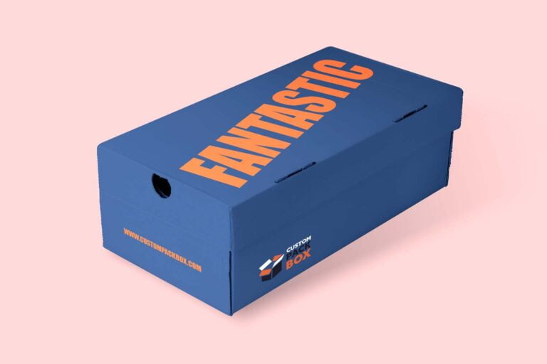 Order Custom Shoe Boxes with logo Wholesale | Custom Pack Box