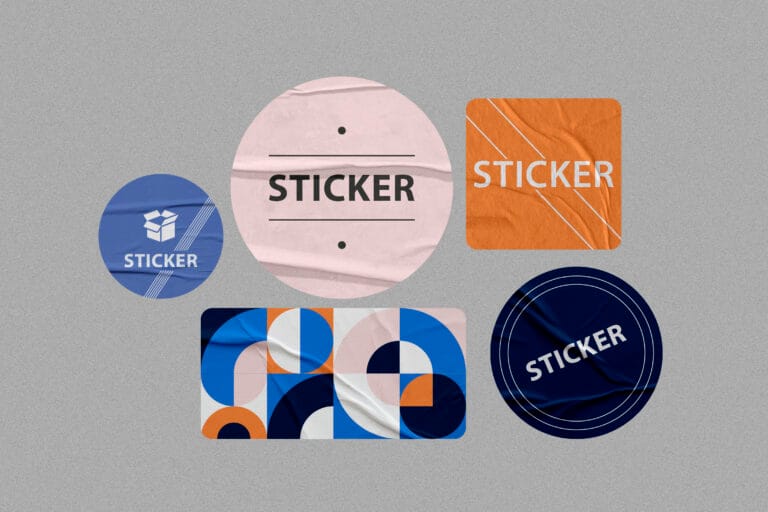 Custom Printed Stickers and Labels in US from Custom Pack Box